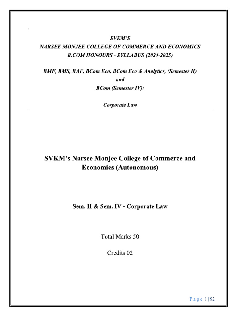 Law Module | PDF