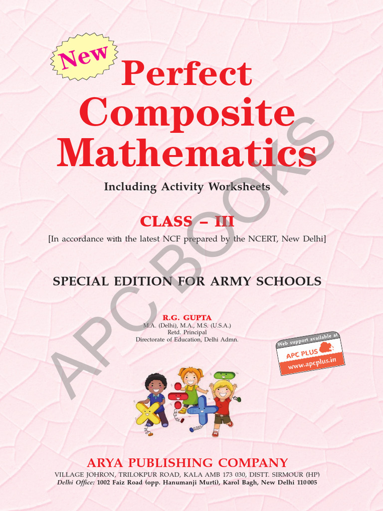 Class III Mathematics Activity Workbook | PDF | Multiplication | Arithmetic