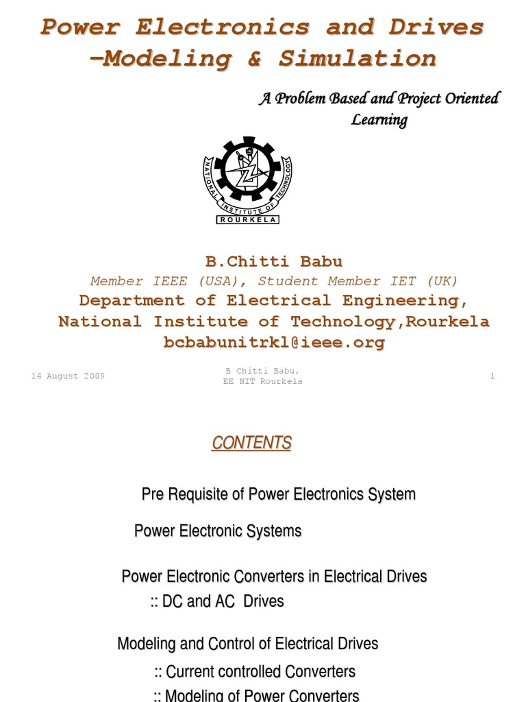 Power Electronics and Drives | Download Free PDF | Power Electronics ...
