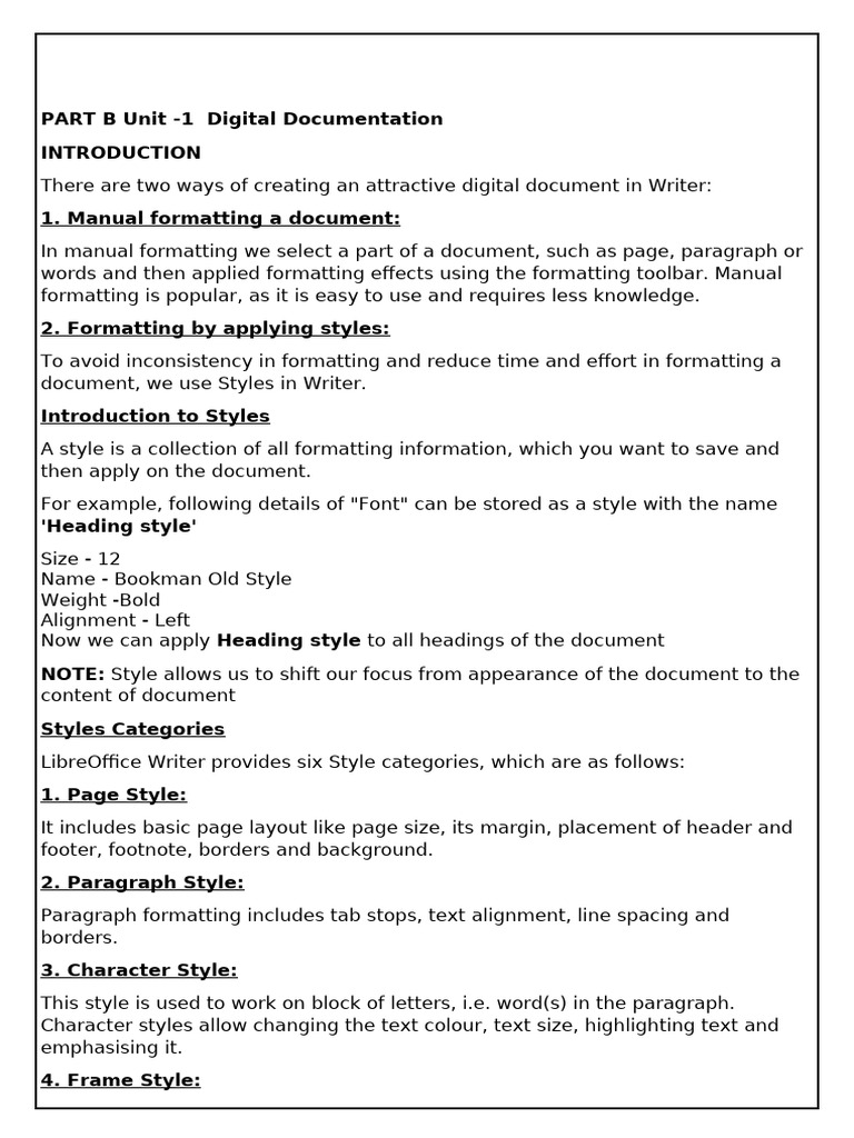 Digital Documentation Notes Csip | PDF | Button (Computing) | Software