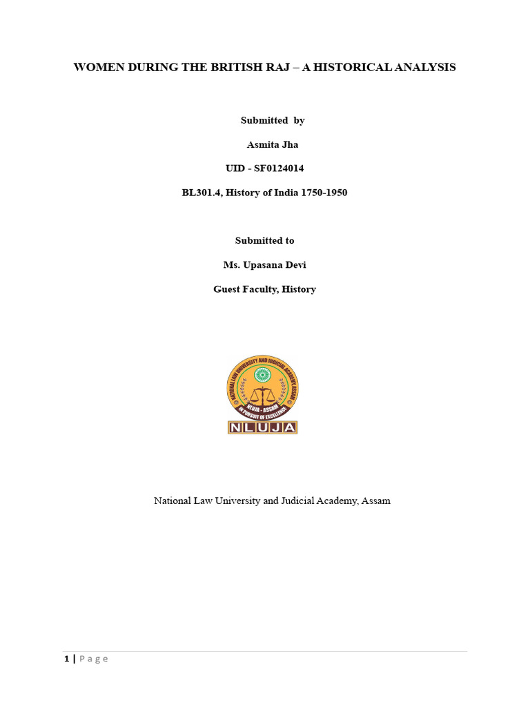 Asmita History 3rd Sem | PDF | Nationalism | Female Education