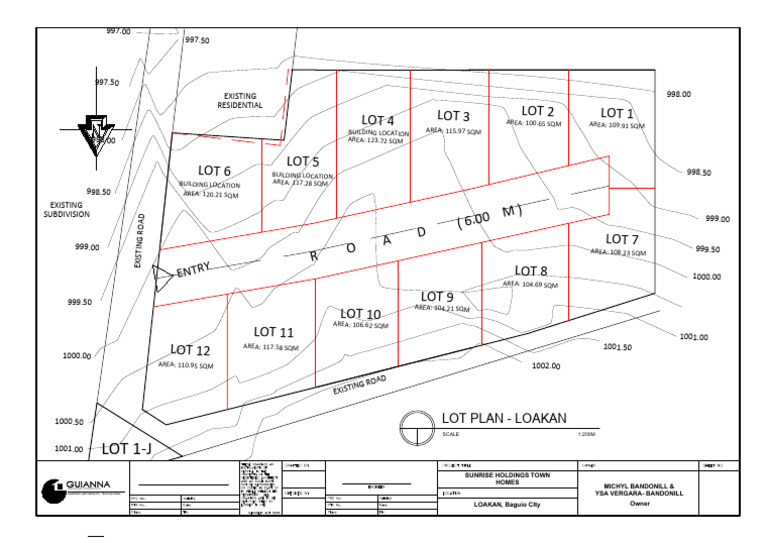 Loakan Lot Plan | PDF