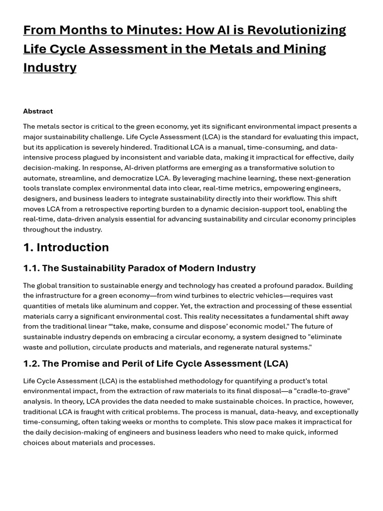LCA Research | PDF