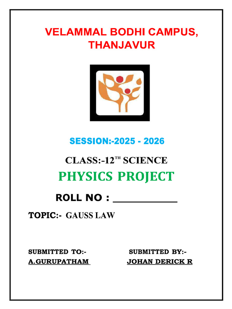 Physics Project JD | PDF