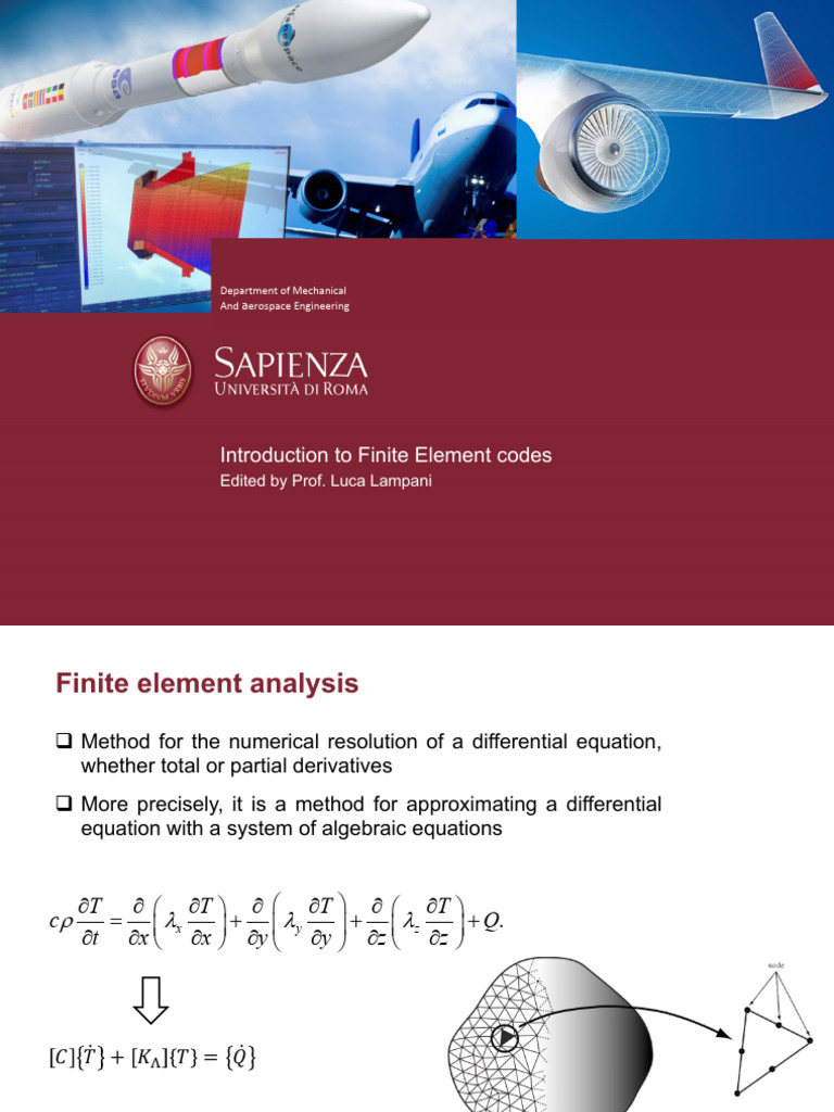 Introduction To Finite Element Codes | PDF | Finite Element Method ...