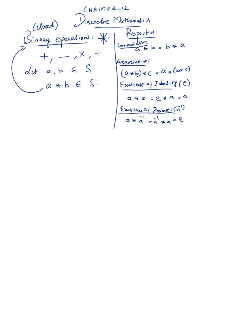 12th Chapter 12 Discrete Mathematics | PDF