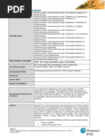 BTEC Level 3 Engineering Specification | PDF