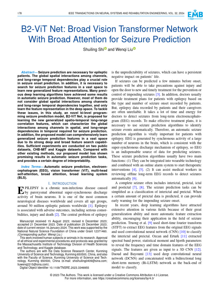 B2-ViT Net Broad Vision Transformer Network With Broad Attention for ...