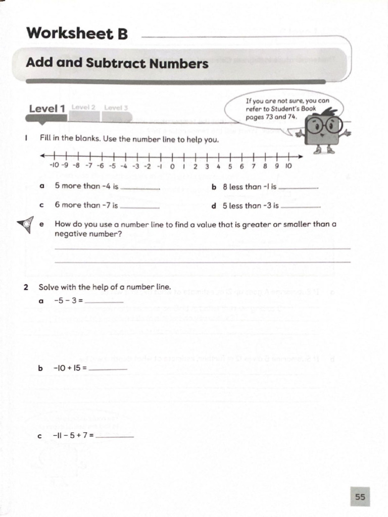 Chapter 5 Addition and Subtraction Pages | PDF
