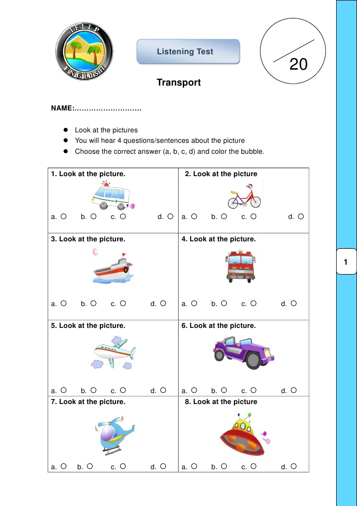Transport Listening Student | PDF
