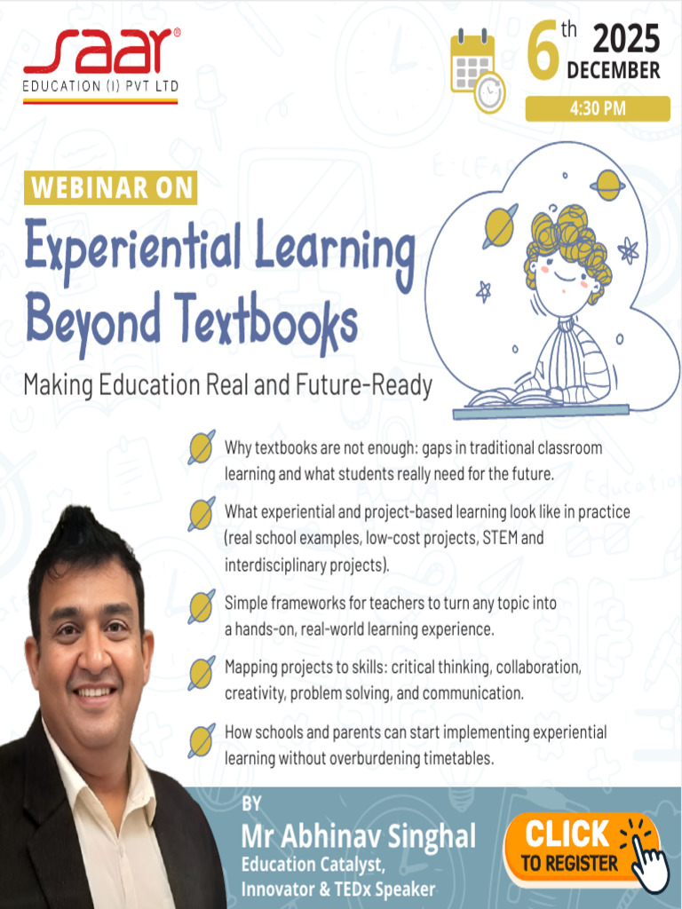 Experiential Learning Beyond Textbooks 6 Dec | PDF