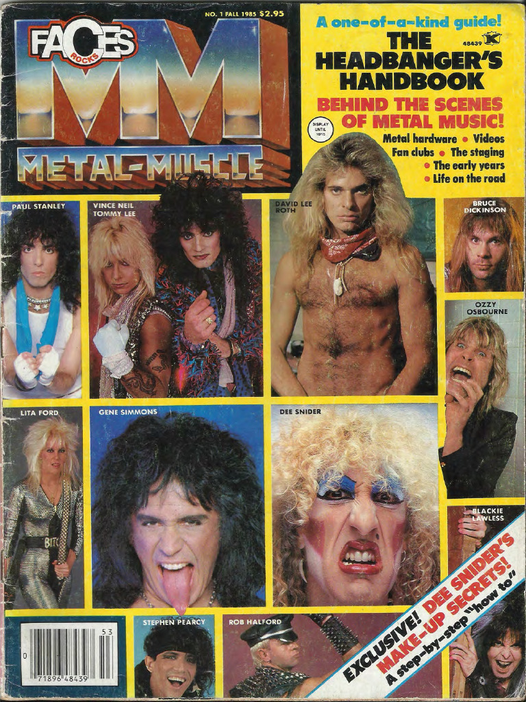 Faces Rocks - Metal Muscle - Fall 1985 | PDF