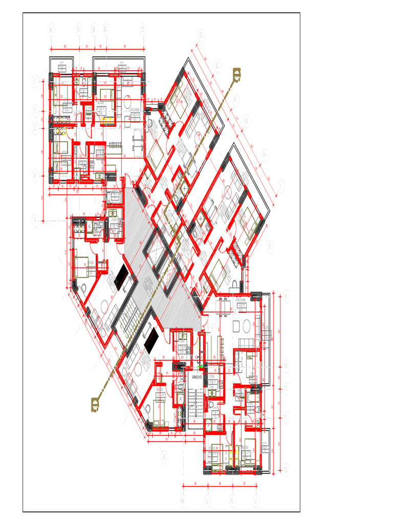 Sheet - D-04 - 12th Floor Plan-layout1 | PDF