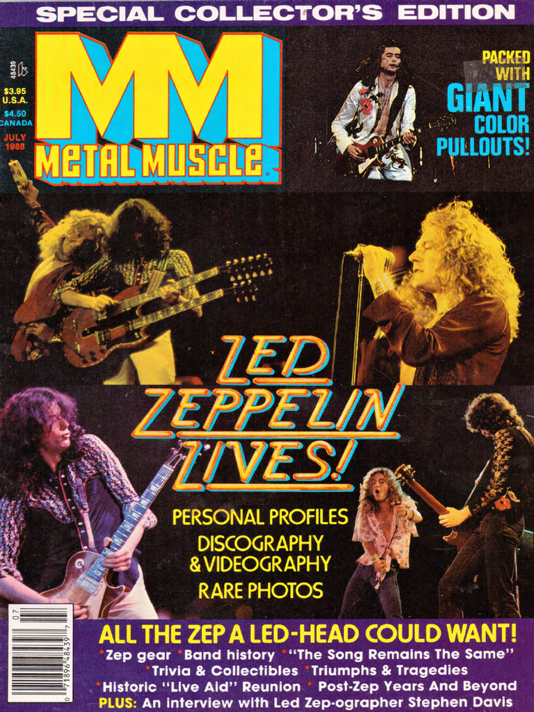 Metal Muscle - 1988 - Led Zeppelin Collectors Edition | PDF