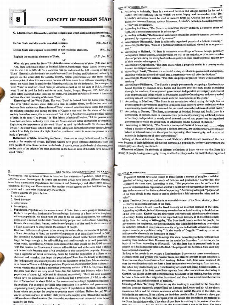 Unit 3 Pol Sci | PDF