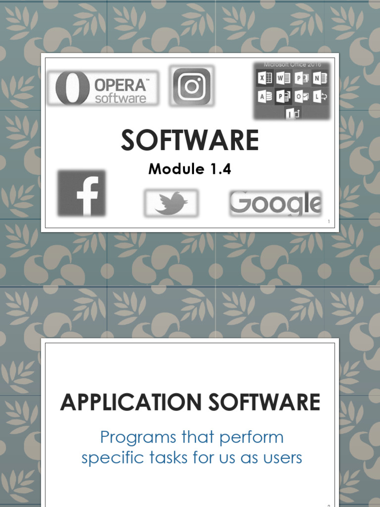 1 4 Software | PDF | Software | Blog
