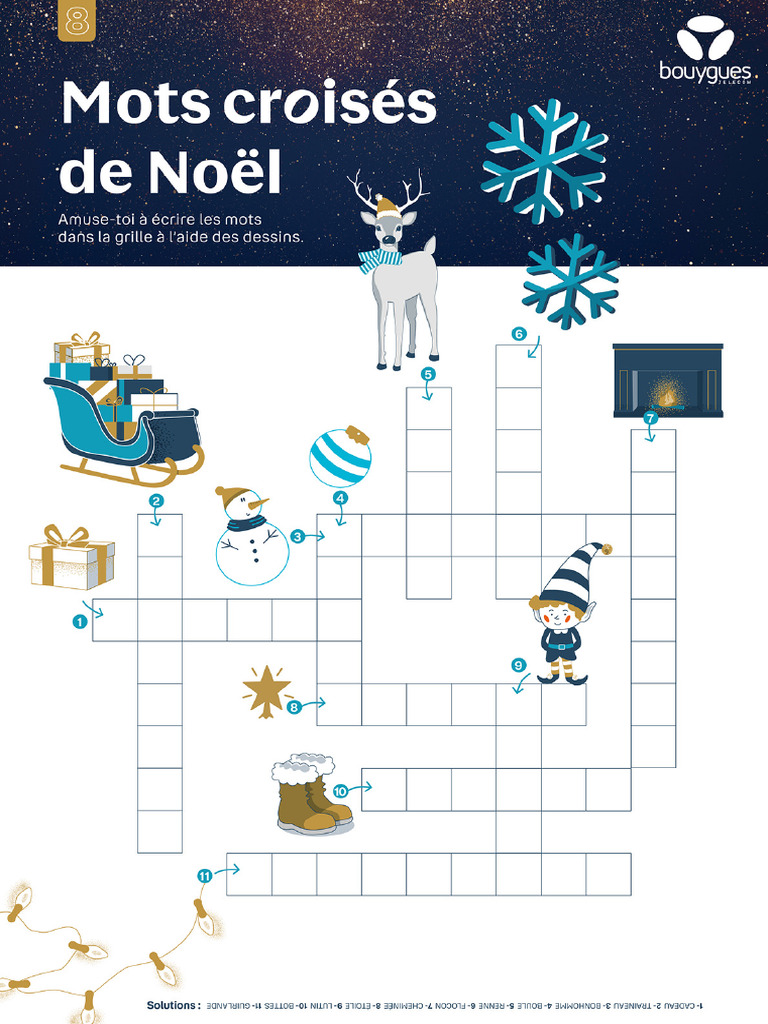 Mots Croisés de Noël | PDF