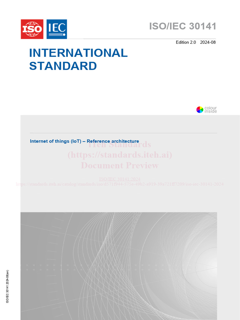 ISO-IEC-30141-2024 | PDF | Internet Of Things | International ...
