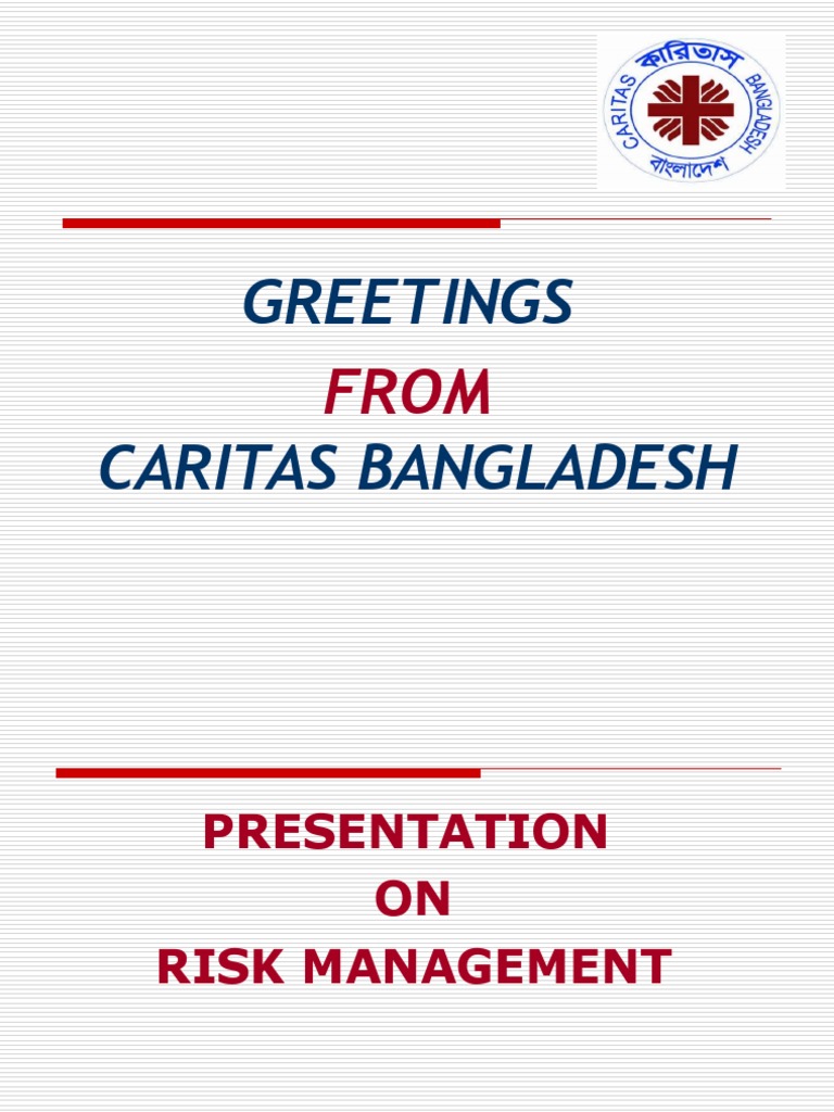 Risk Management Powerpoint | PDF | Risk Management | Disaster Risk ...