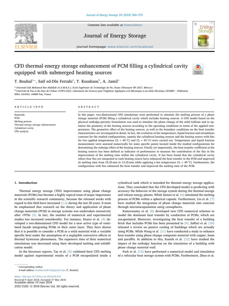 Pcm | PDF | Heat | Fluid Dynamics