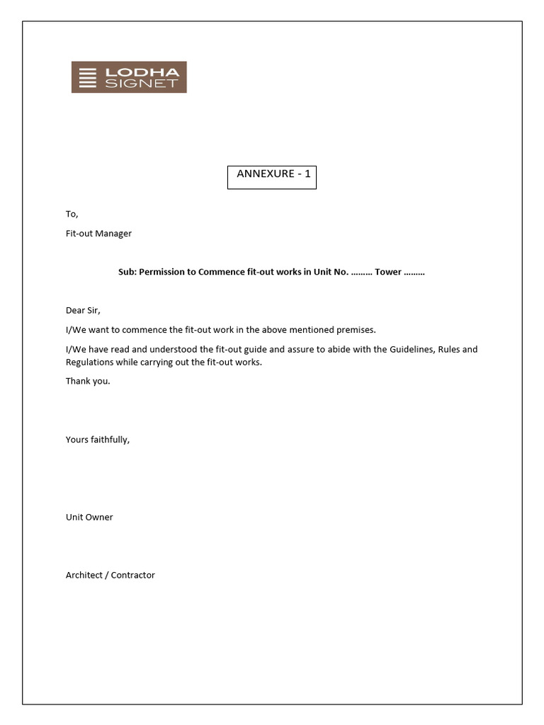 Annexure - 1 | PDF