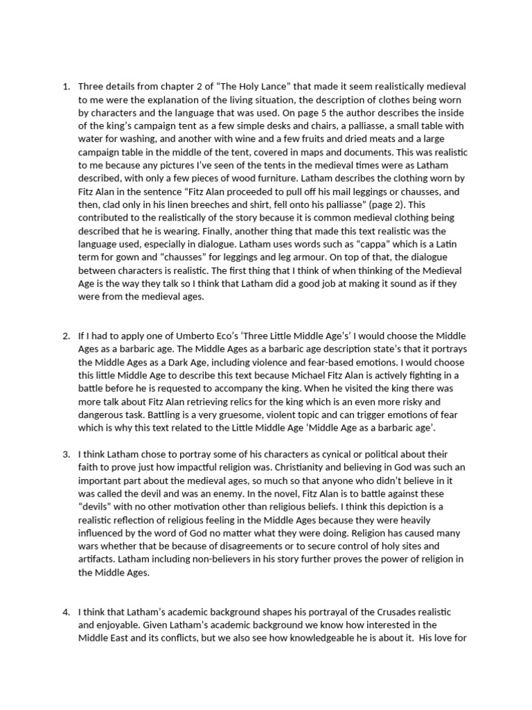 The Holy Lance | PDF