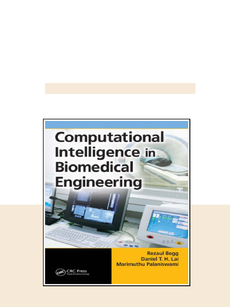 Computational Intelligence In Biomedical Engineering 1st Edition Rezaul ...