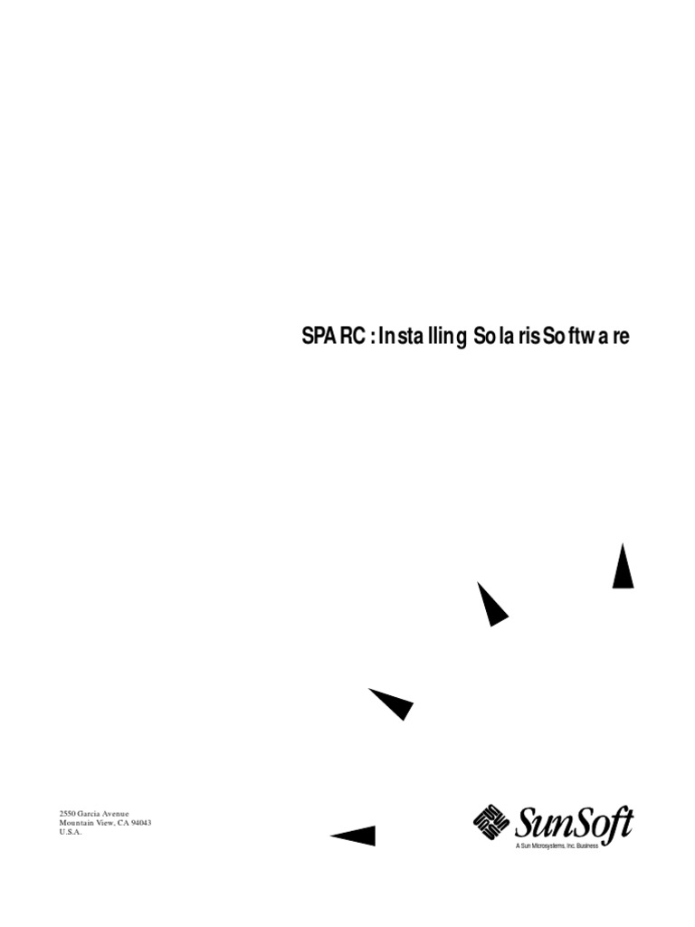 Installing Solaris On Sparc | PDF | Operating System | Graphical User ...