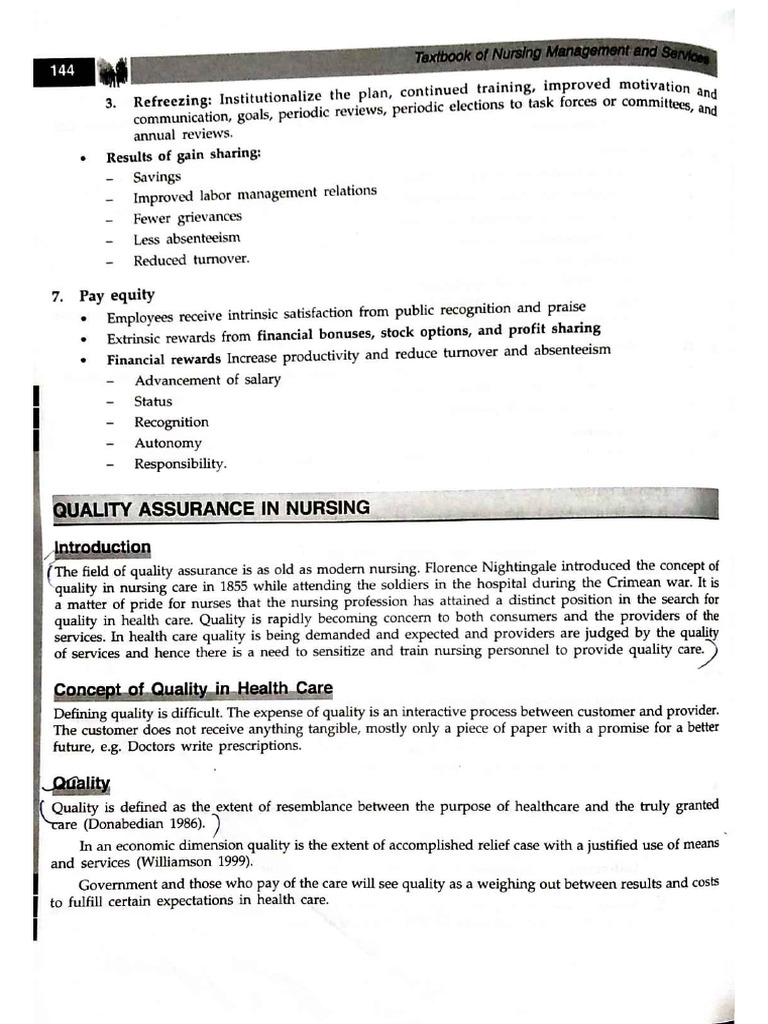 Quality Assurance MANAGEMENT | PDF