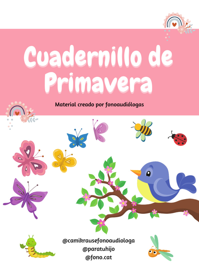Actividades de Primavera para Niños | PDF