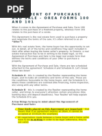 OREA Standard Forms Overview 2024 | PDF | Lease | Leasehold Estate