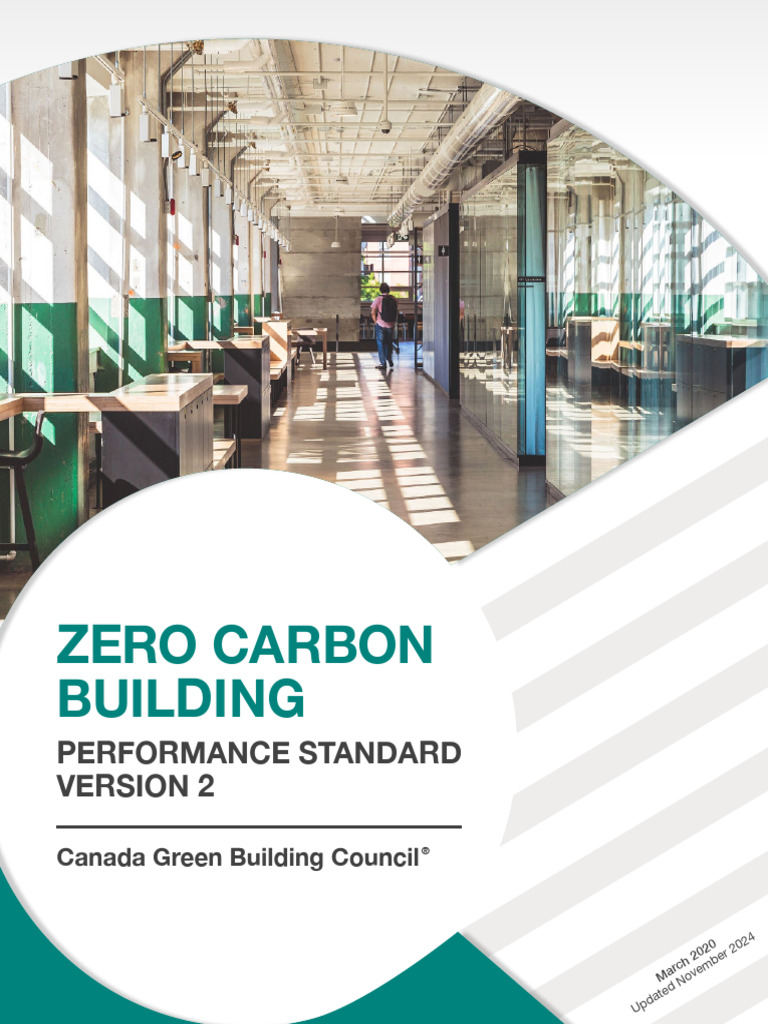 CaGBC_Zero_Carbon_Building_Standard_v2_Performance | PDF | Biogas ...