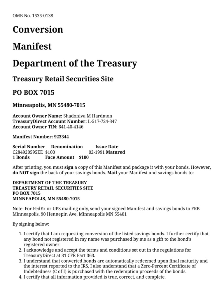 Treasury | PDF