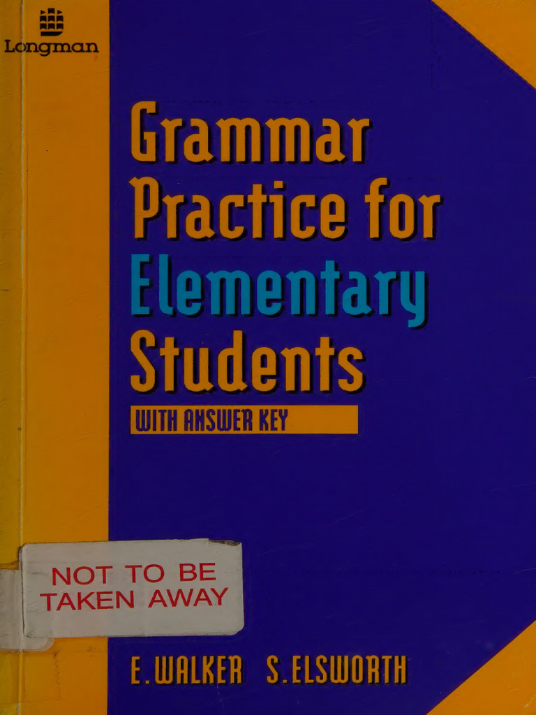 Grammar Practice for Elementary Students | PDF | Adjective | Noun
