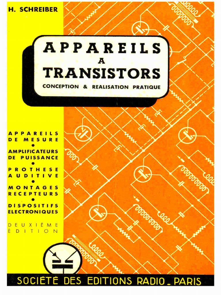 Appareils À Transistors, H. Schreiber, 1958 | PDF