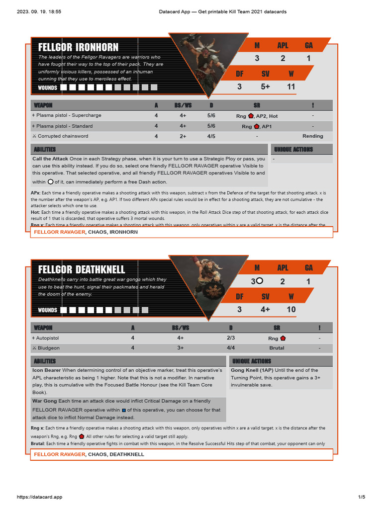Fellgor Ravagers | PDF | Military