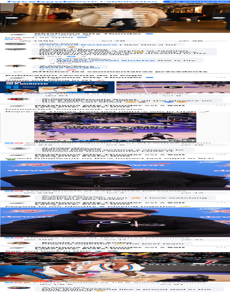 Oklahoma City Thunder Game Highlights | PDF