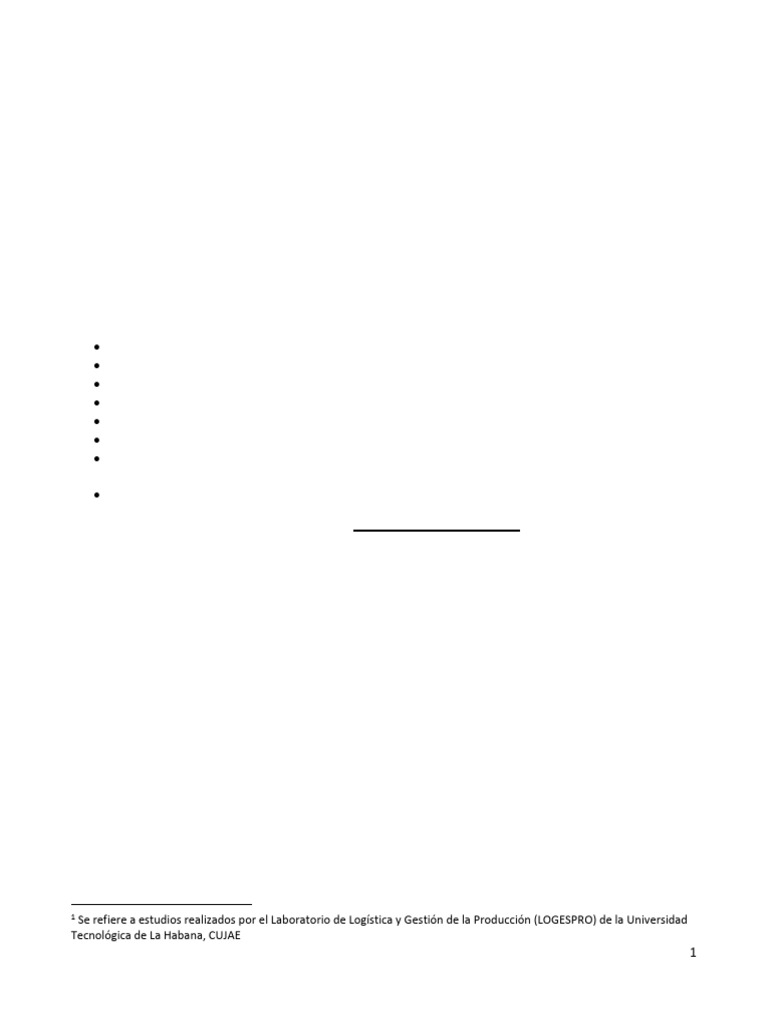 DocumentoLogistica ANEC 080620 | PDF | Logística | Planificación de ...