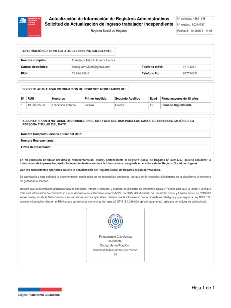 Formulario - 61 - 2025 10 21 211552 | PDF