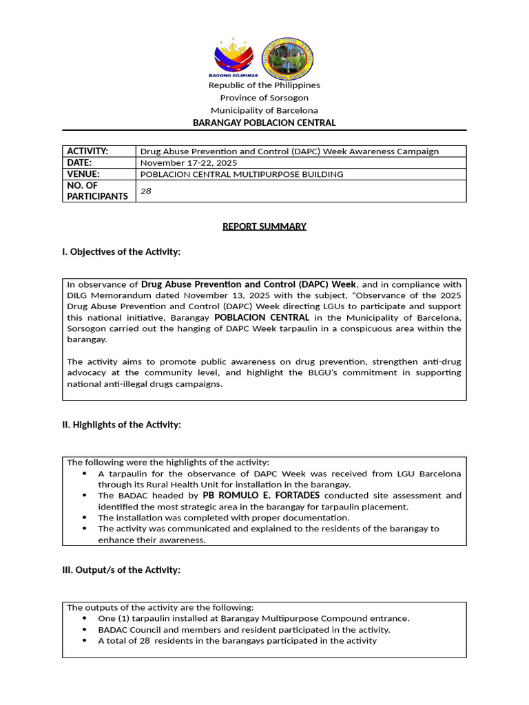 DAPC Week Awareness Campaign 2025 | PDF | Chess Openings | Chess