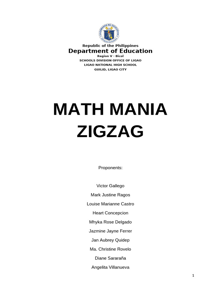 PAPER-FORMAT-IN-THE-MATH-SHOWCASE-1-1 | PDF