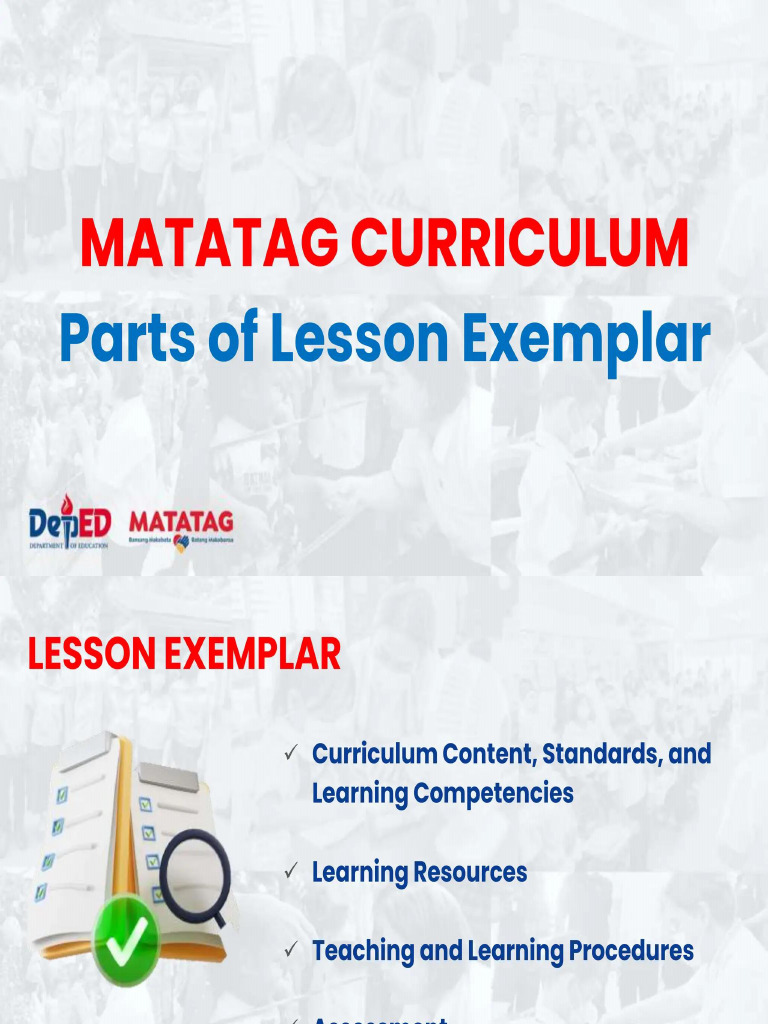 Matatag Lesson Plan | PDF