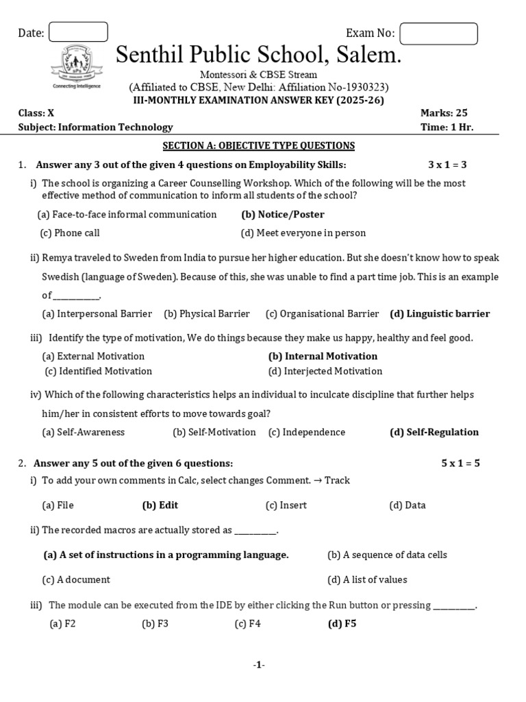 CLASS IX III MONTHLY AK | PDF | Spreadsheet | Hyperlink