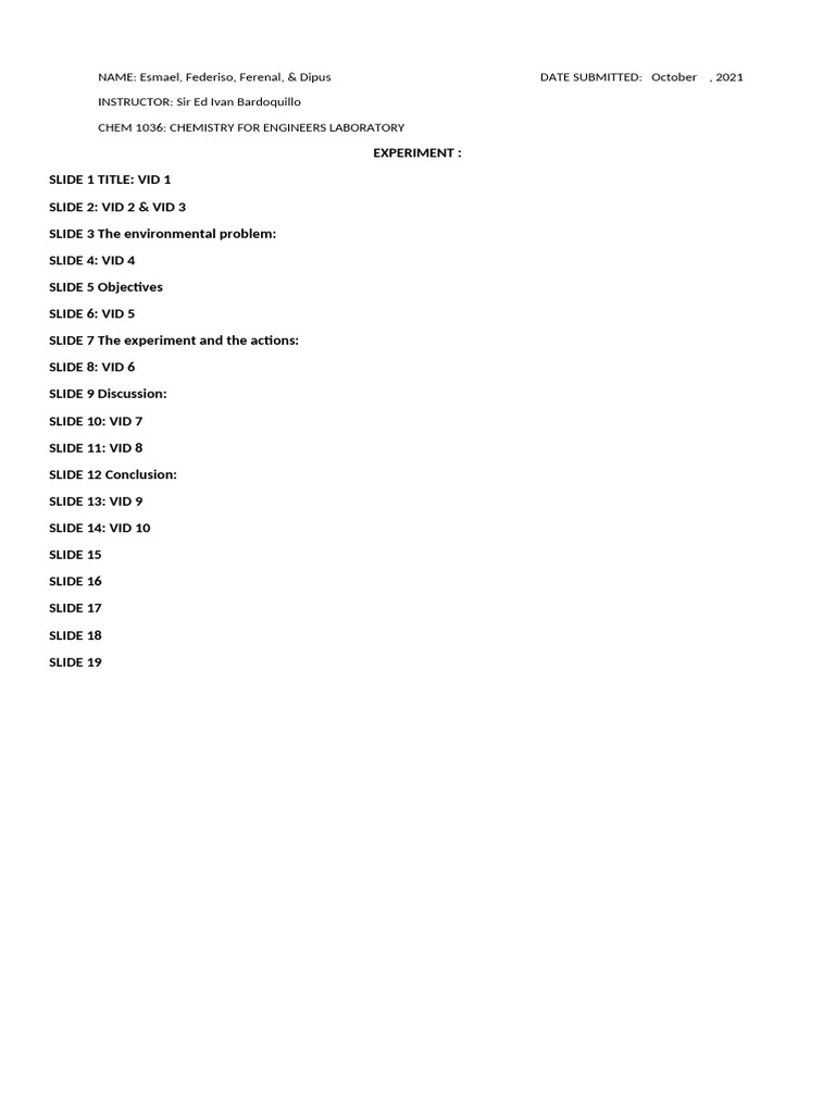 Chem Lab Summmative Assessment | PDF