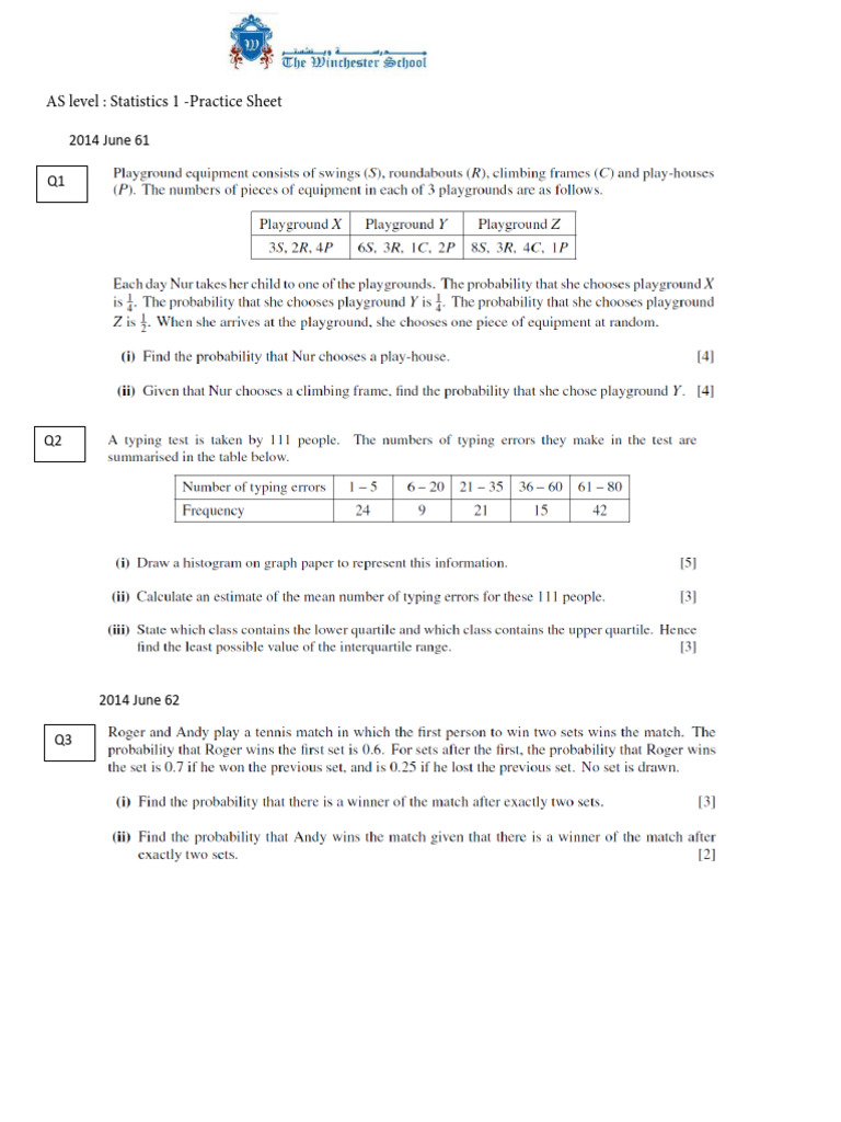 Practice Sheet 3 | PDF