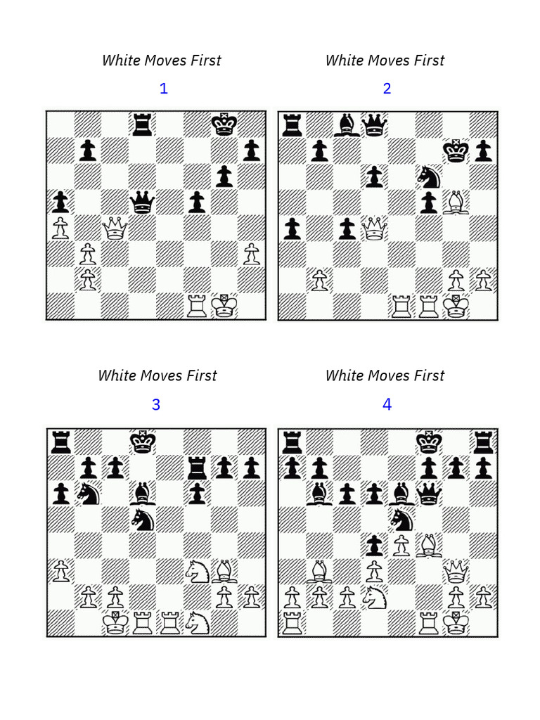 White Moves First White Moves First | PDF
