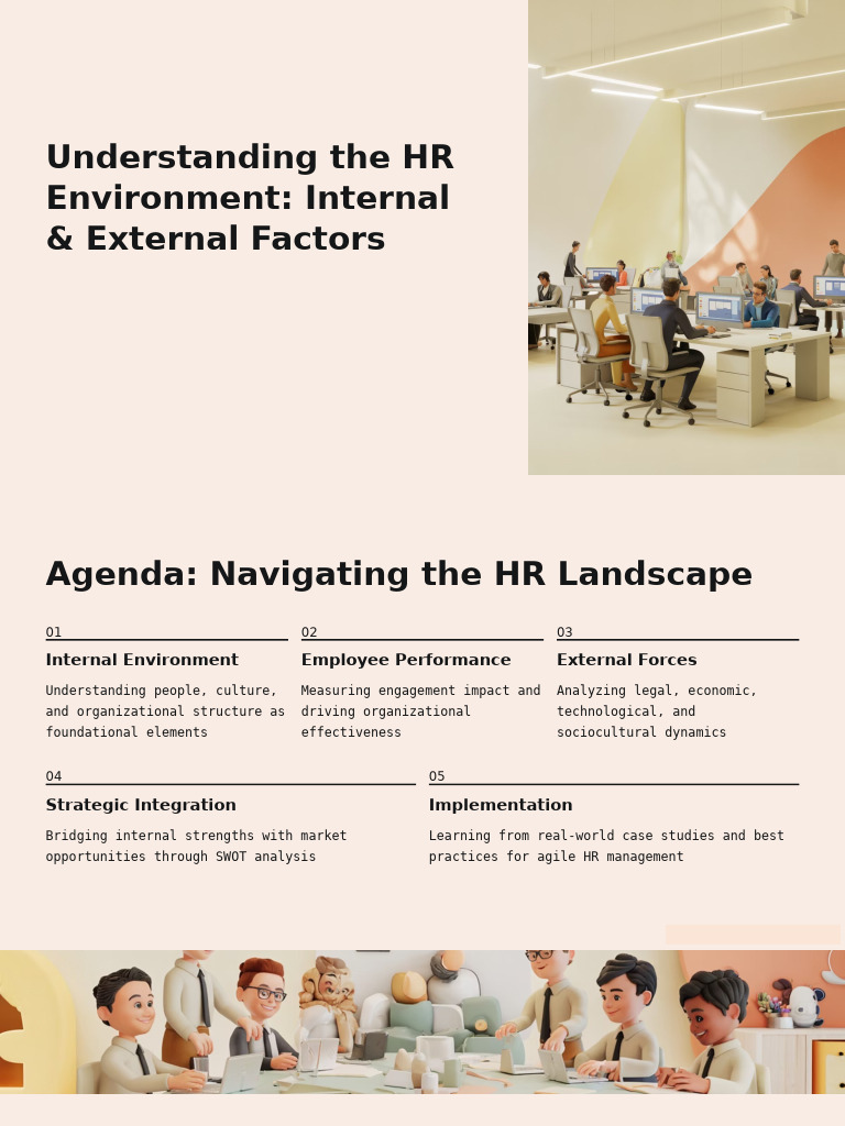 HR Environment: Internal & External Factors | PDF | Employee Retention ...