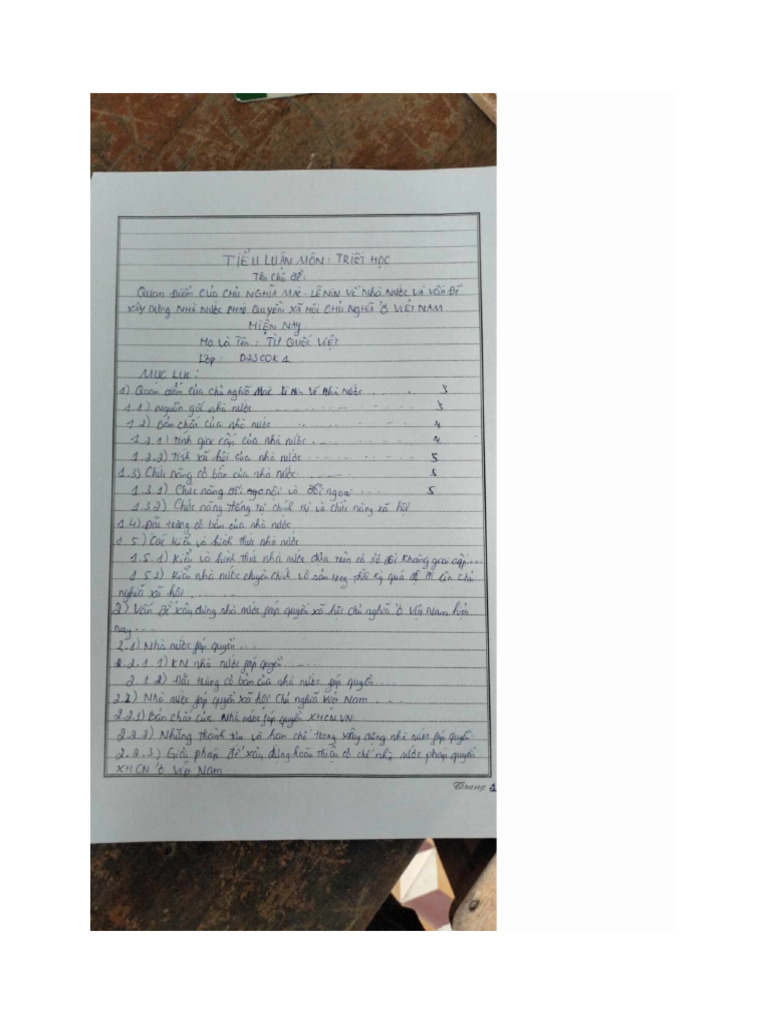 Bai Triet Hoc | PDF