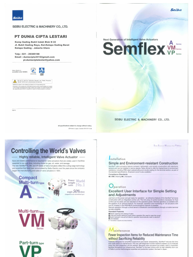 DCL Seibu Actuator (2) | PDF