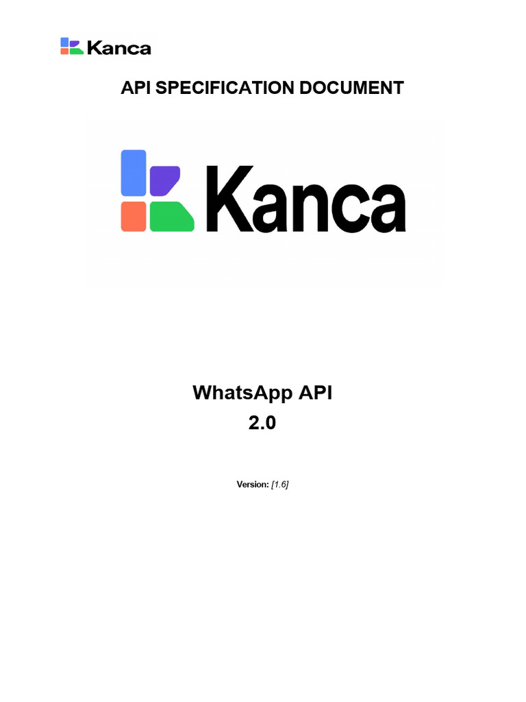 API SPECIFICATION DOCUMENT-KANCA (2) | PDF | Java Script | String ...